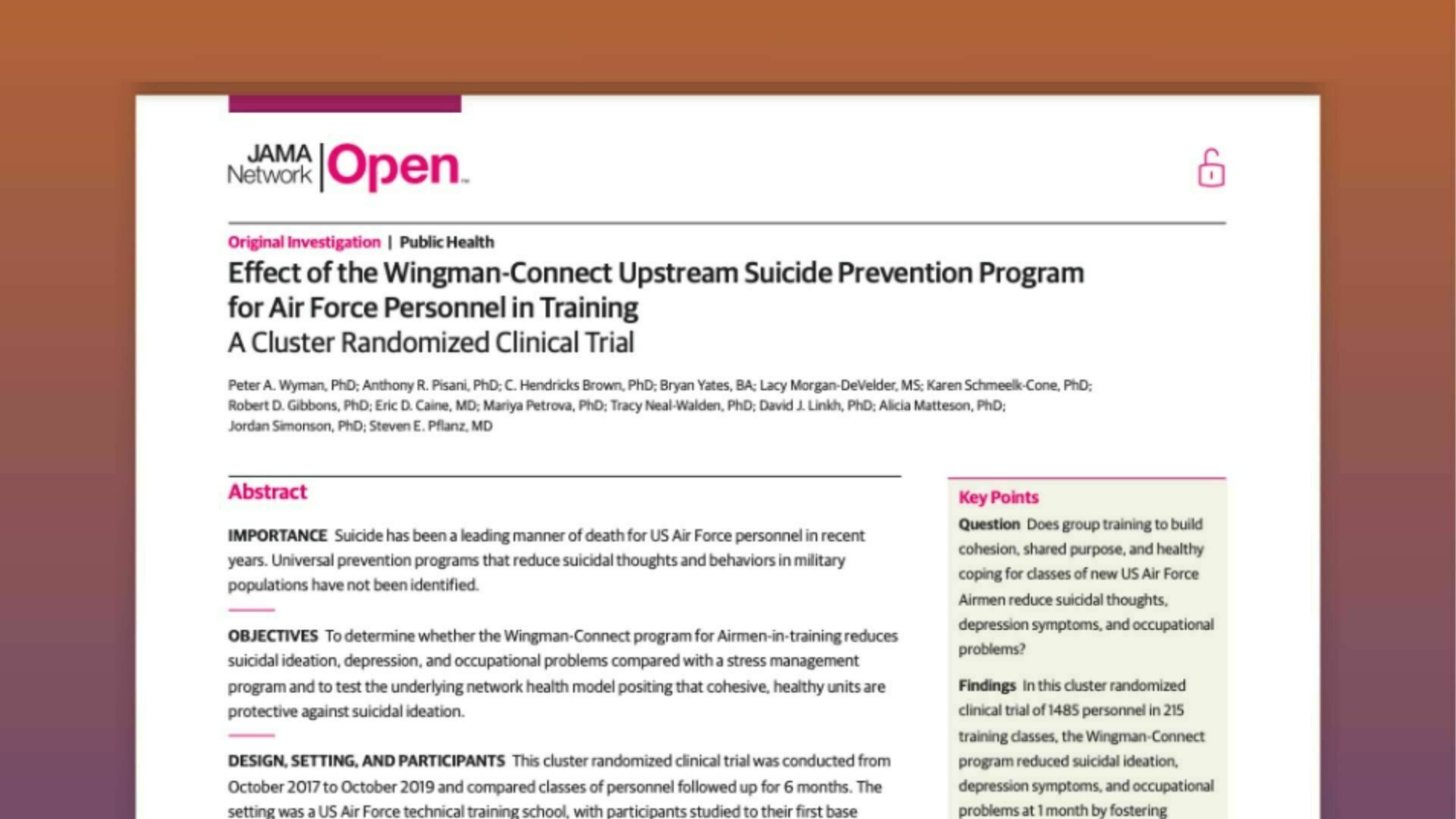 SafeSide Prevention | Core Connections